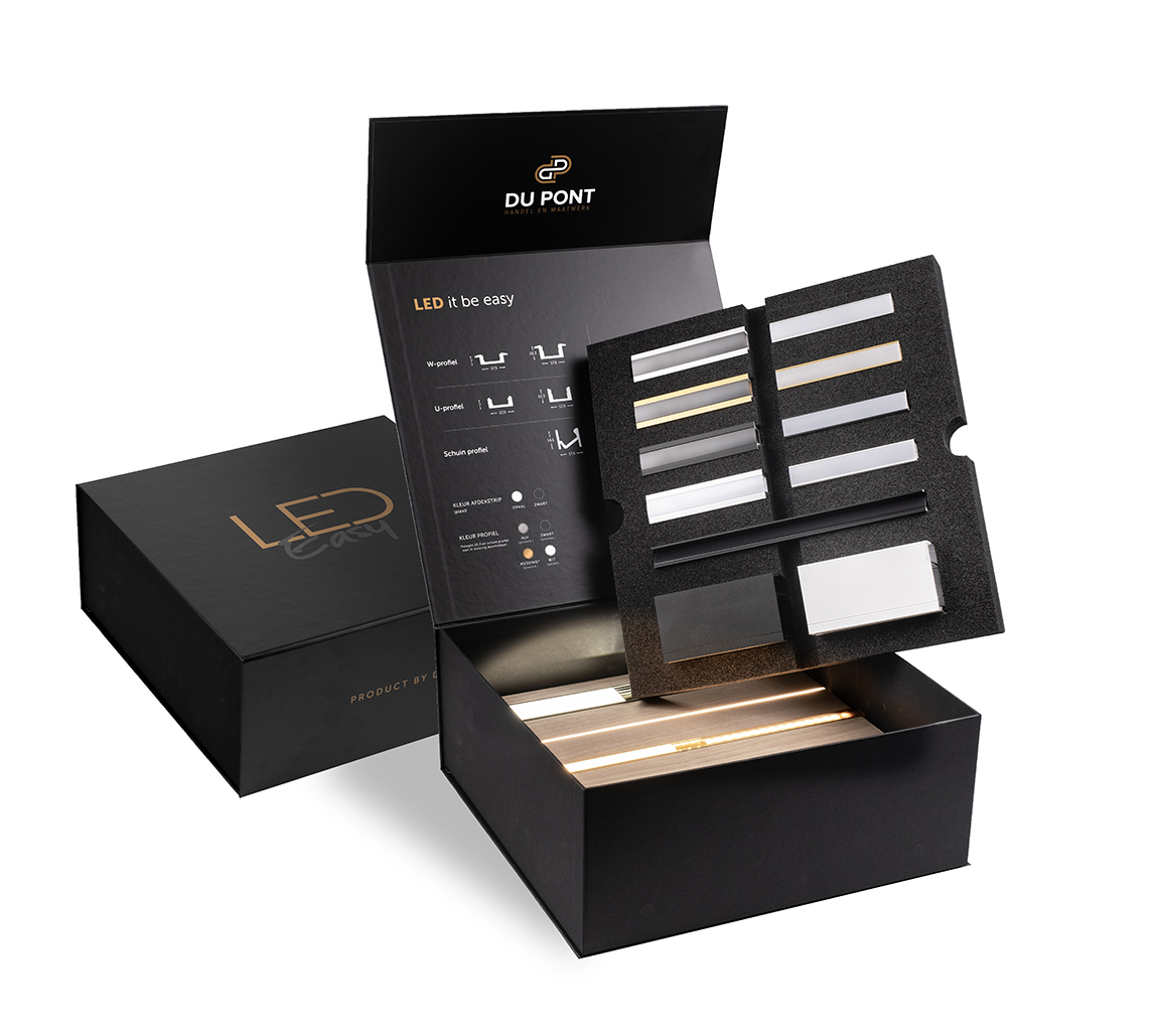 LED DEMOBOX profielen en ledstrips - Du Pont BV